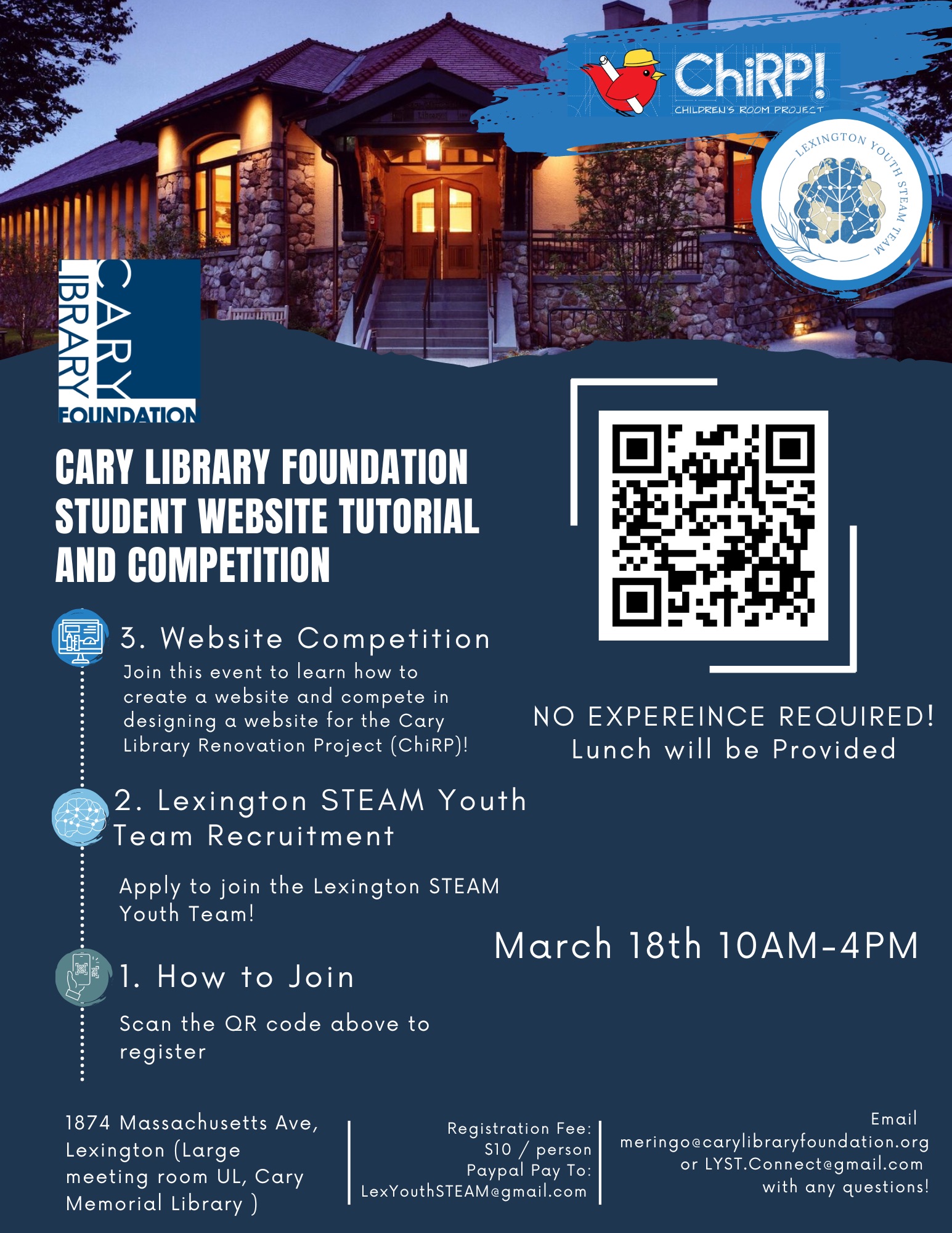 Lexington STEAM Team hosts web design competition - The Lexington Observer