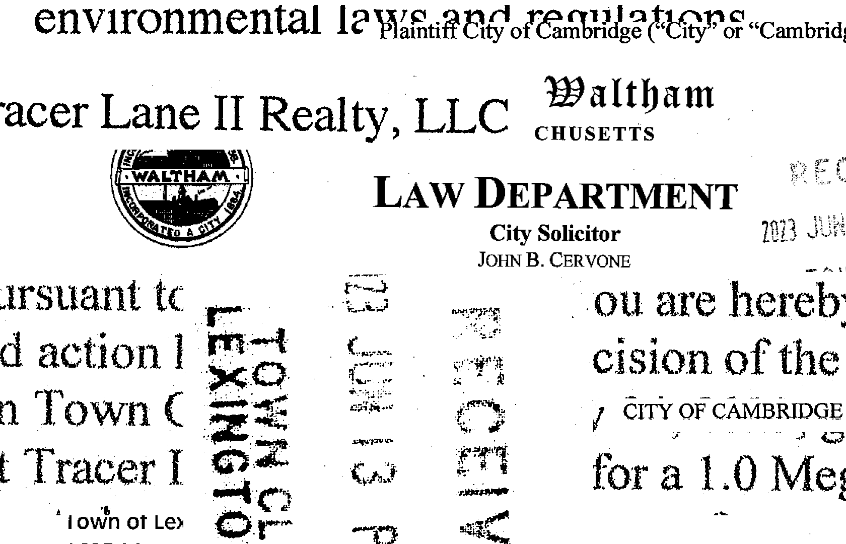 Tracer Lane Solar Heads to Court - The Lexington Observer