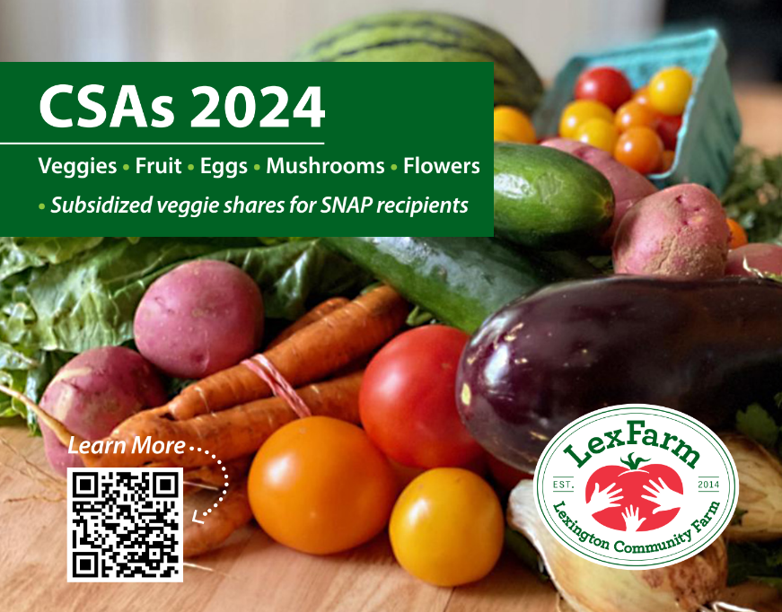 Community Announcement: LexFarm Has a Few More Summer and Fall Veggie ...
