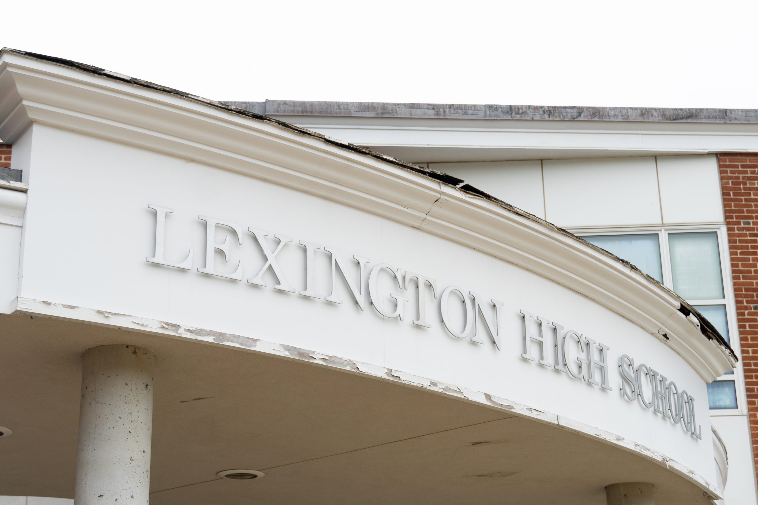 Lexington High School is old and run down. Here are some photos that ...