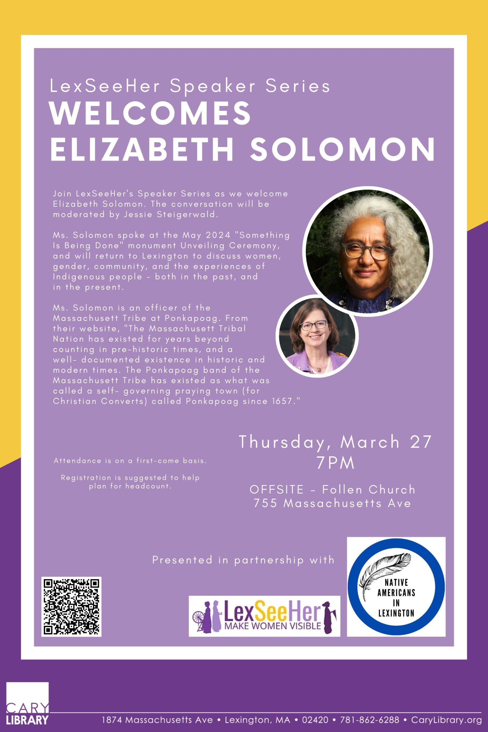 OFFSITE - LexSeeHer's Speaker Series Welcomes Elizabeth Solomon - The ...