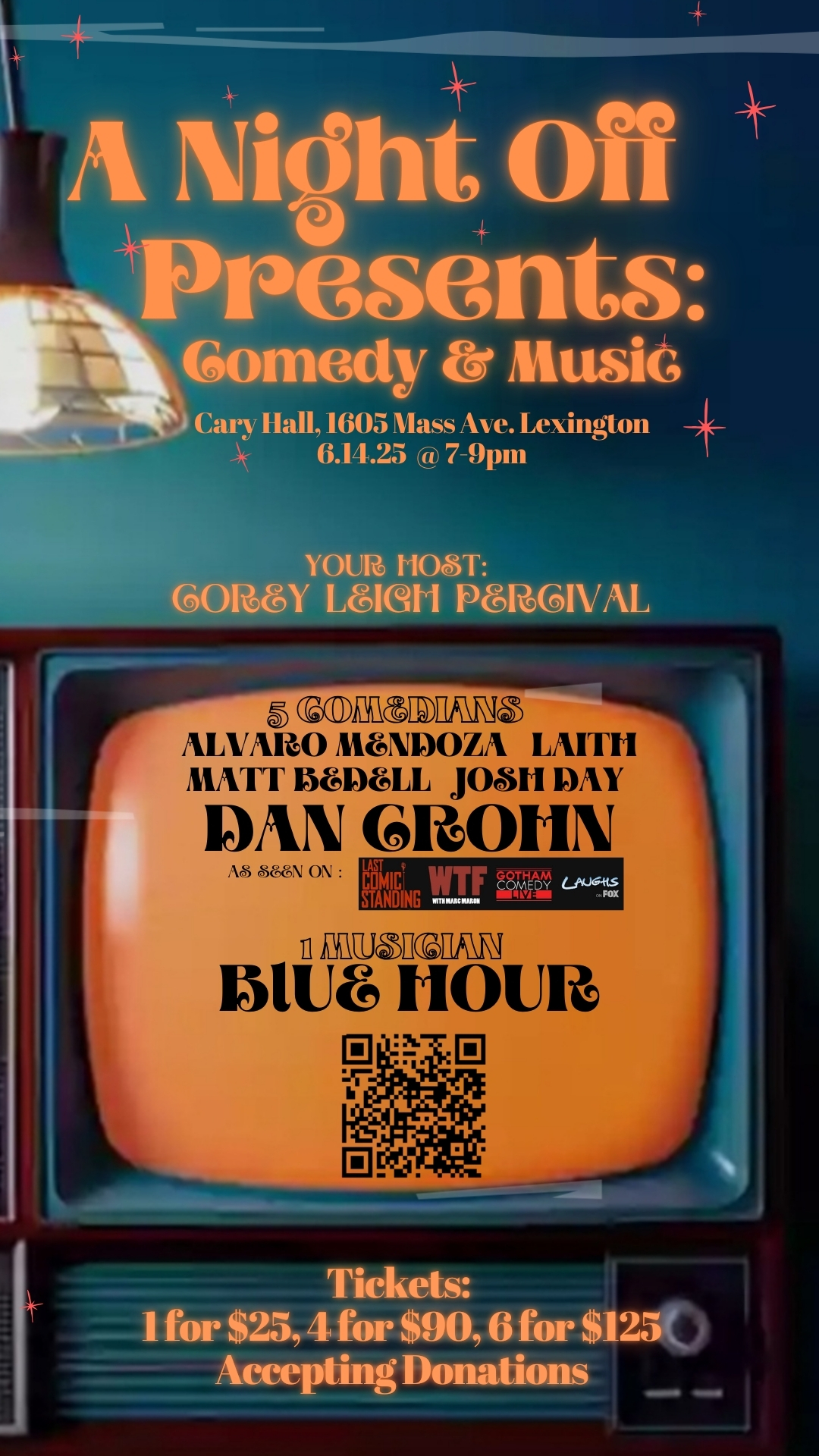A Night Off Presents: Comedy & Music - The Lexington Observer