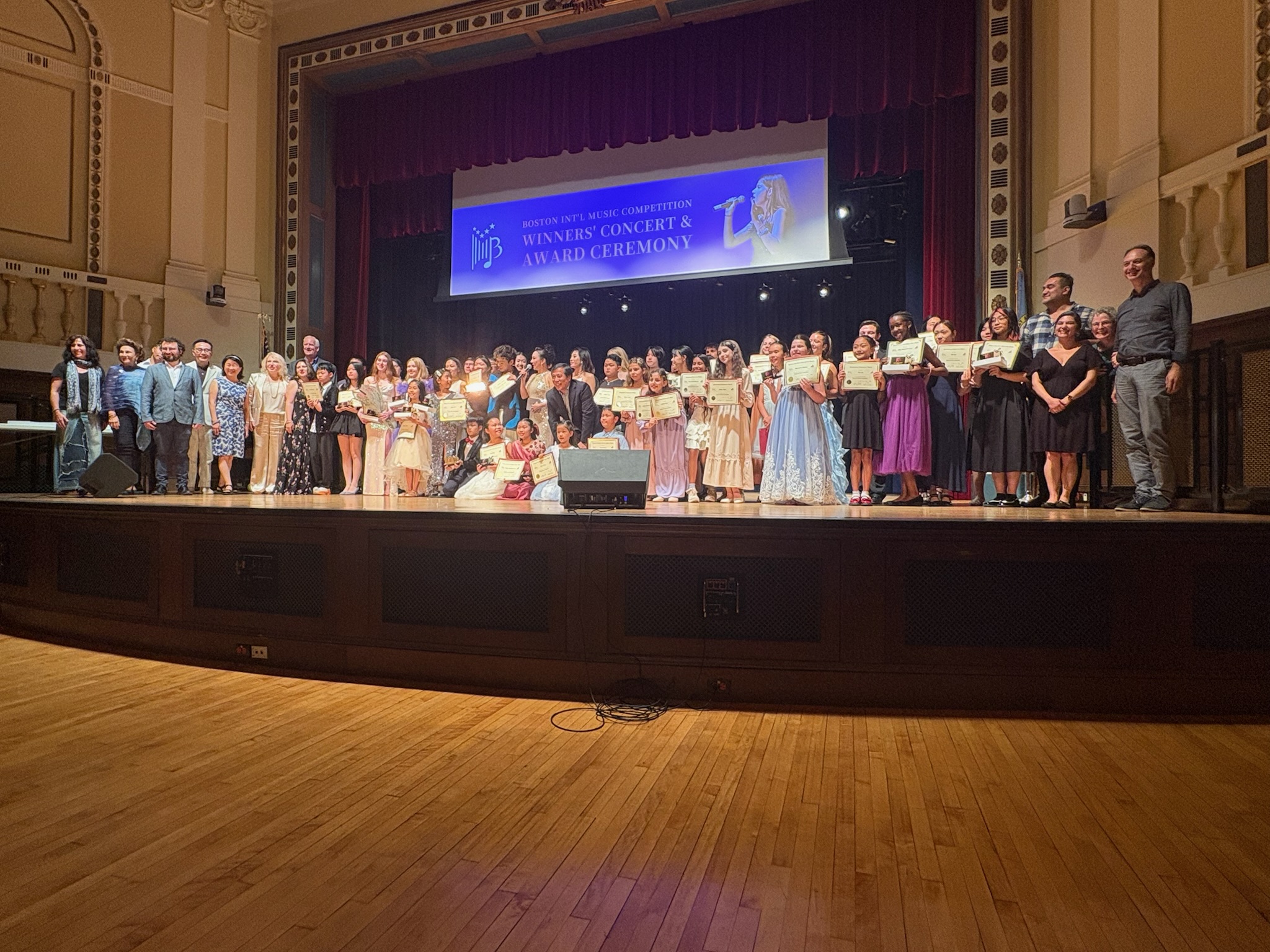 Cary Hall hosts third annual Boston International Music Competition ...