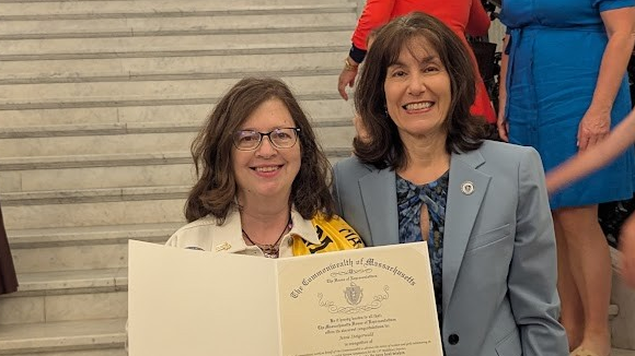 Community Announcement: Jessie Steigerwald honored by Rep. Ciccolo ...