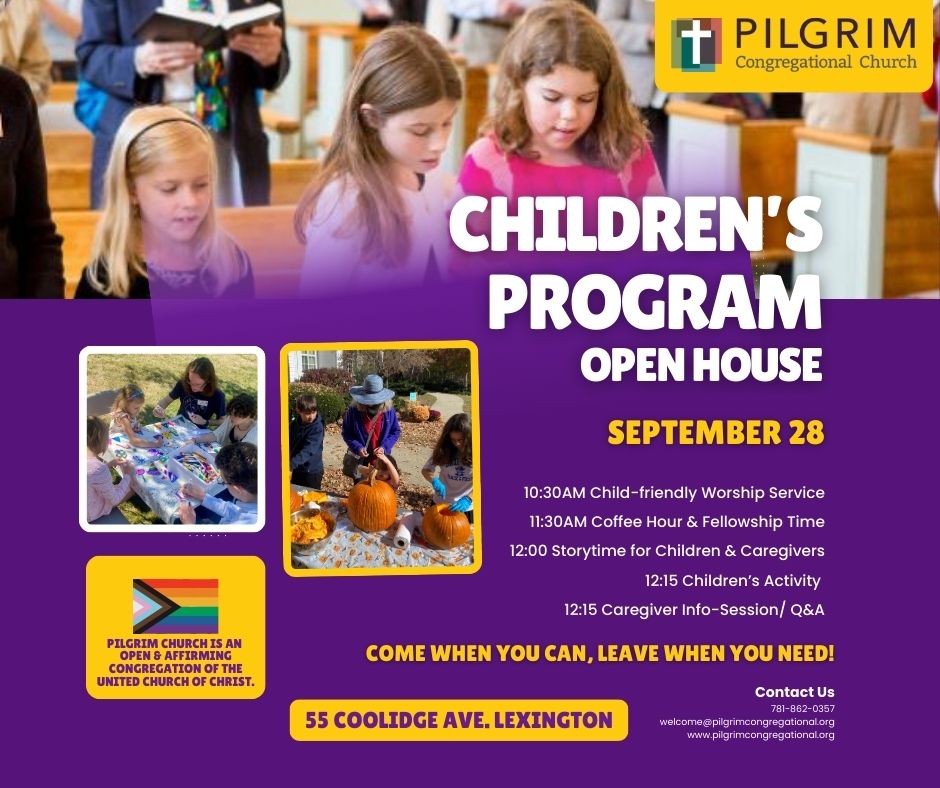 Pilgrim Church Children's Program Open House - The Lexington Observer
