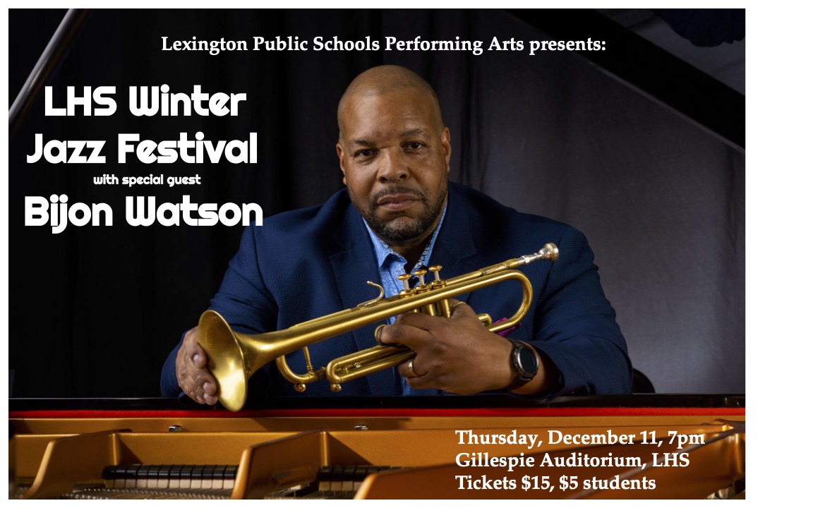 LHS Jazz with guest artist Bijon Watson - The Lexington Observer