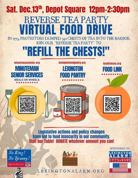Reverse Tea Party Food Drive - The Lexington Observer